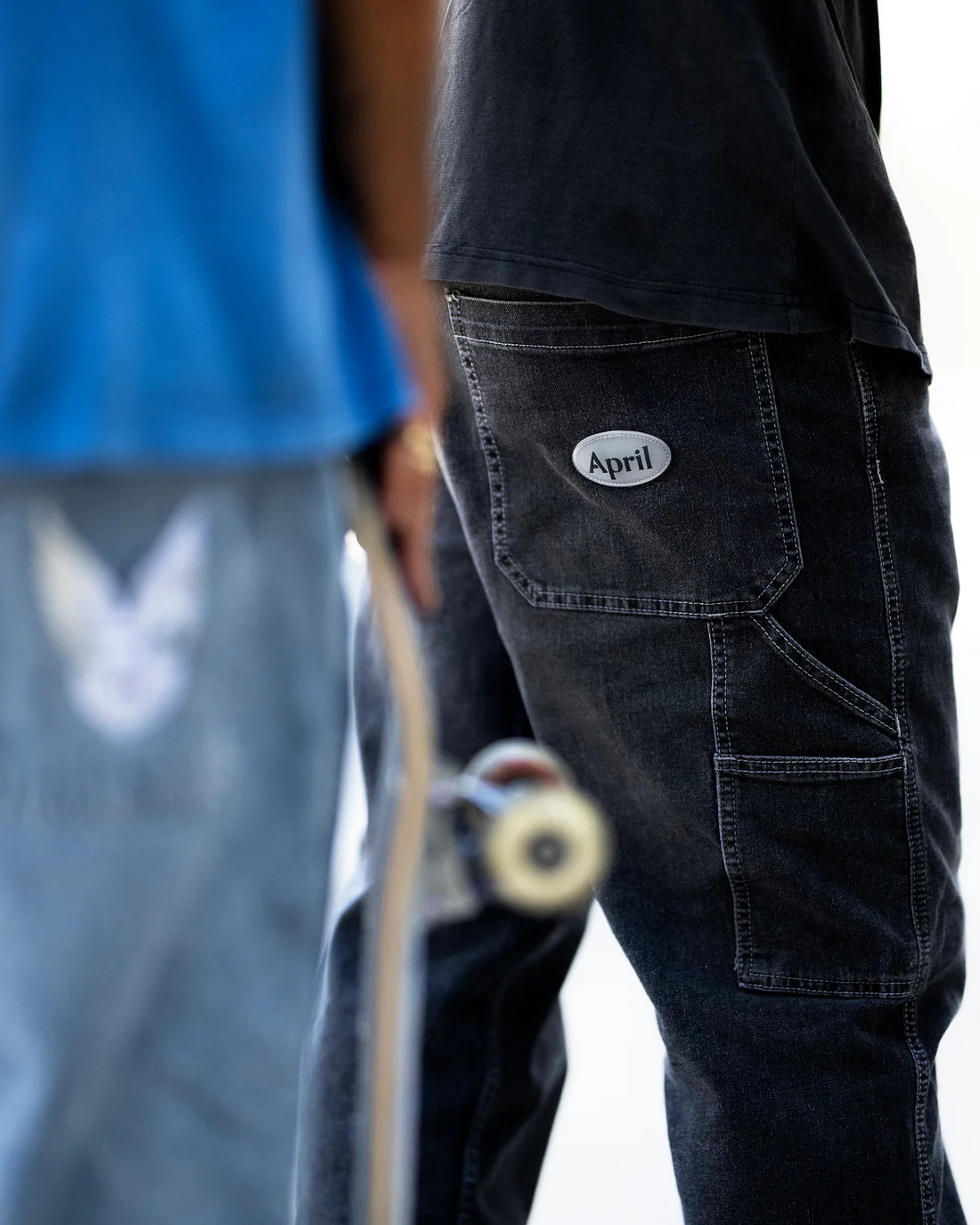 APRIL CARPENTER JEANS WASHED BLACK – Aprilskateboardsuk